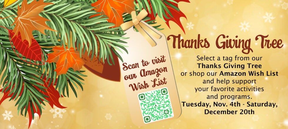 Giving Tuesday Thanks Giving Tree | The Woodlands Children's Museum